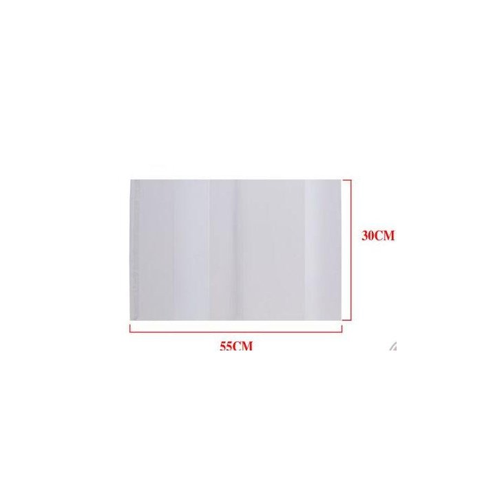 Forro de Libros 30x55 cm Autoadhesivo y Ajustable Transparente Adhesivo ...